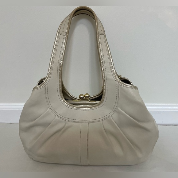 Bags | Coach 14379 Ivory Ergo | Poshmark